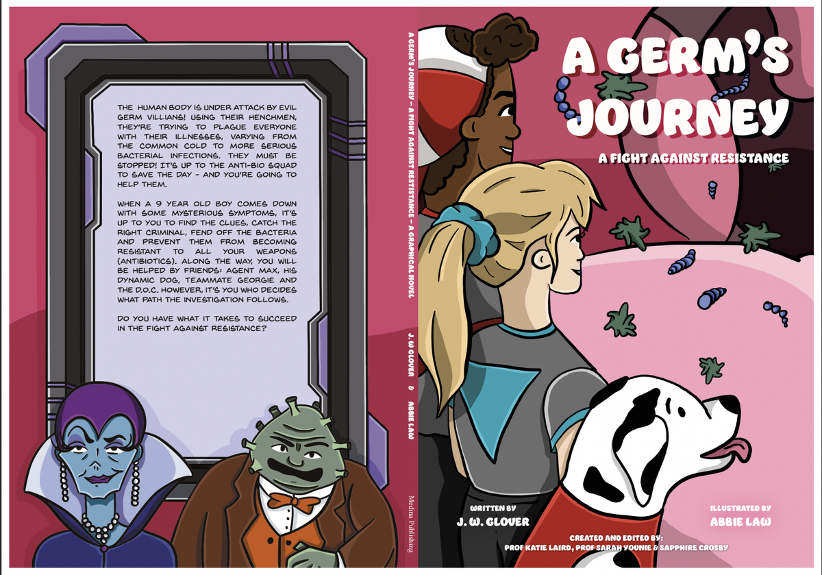 A Fight Against Resistance Comic Book Published | A Germ's Journey